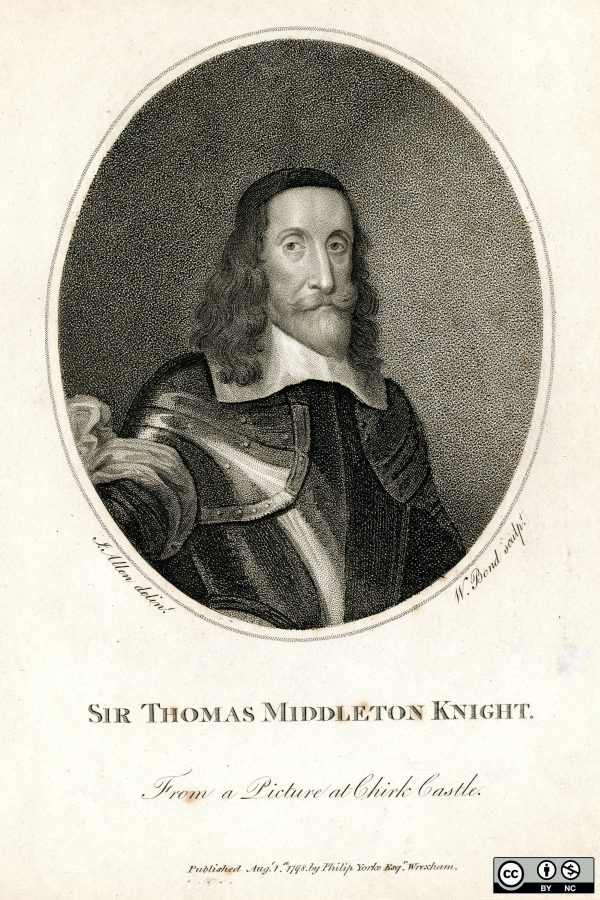 Sir Thomas Myddleton, first baronet of Chirk Castle, Denbighshire ...