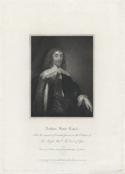 Arthur Capel, 1st Baron Capel of Hadham, Hertfordshire · Civil War ...