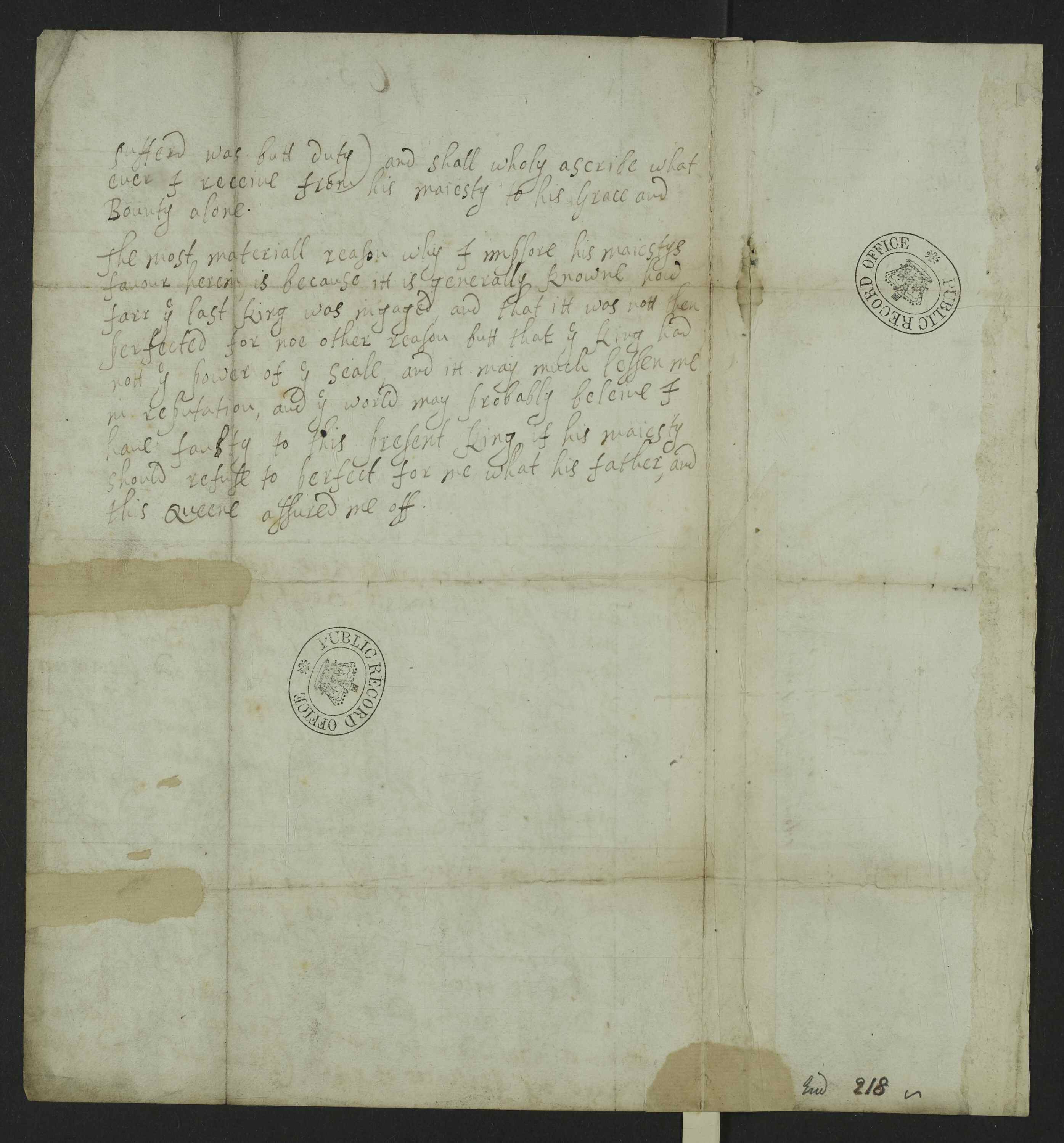 The petition of Adrian Scrope of Cockerington, Lincolnshire, June 1660 ...